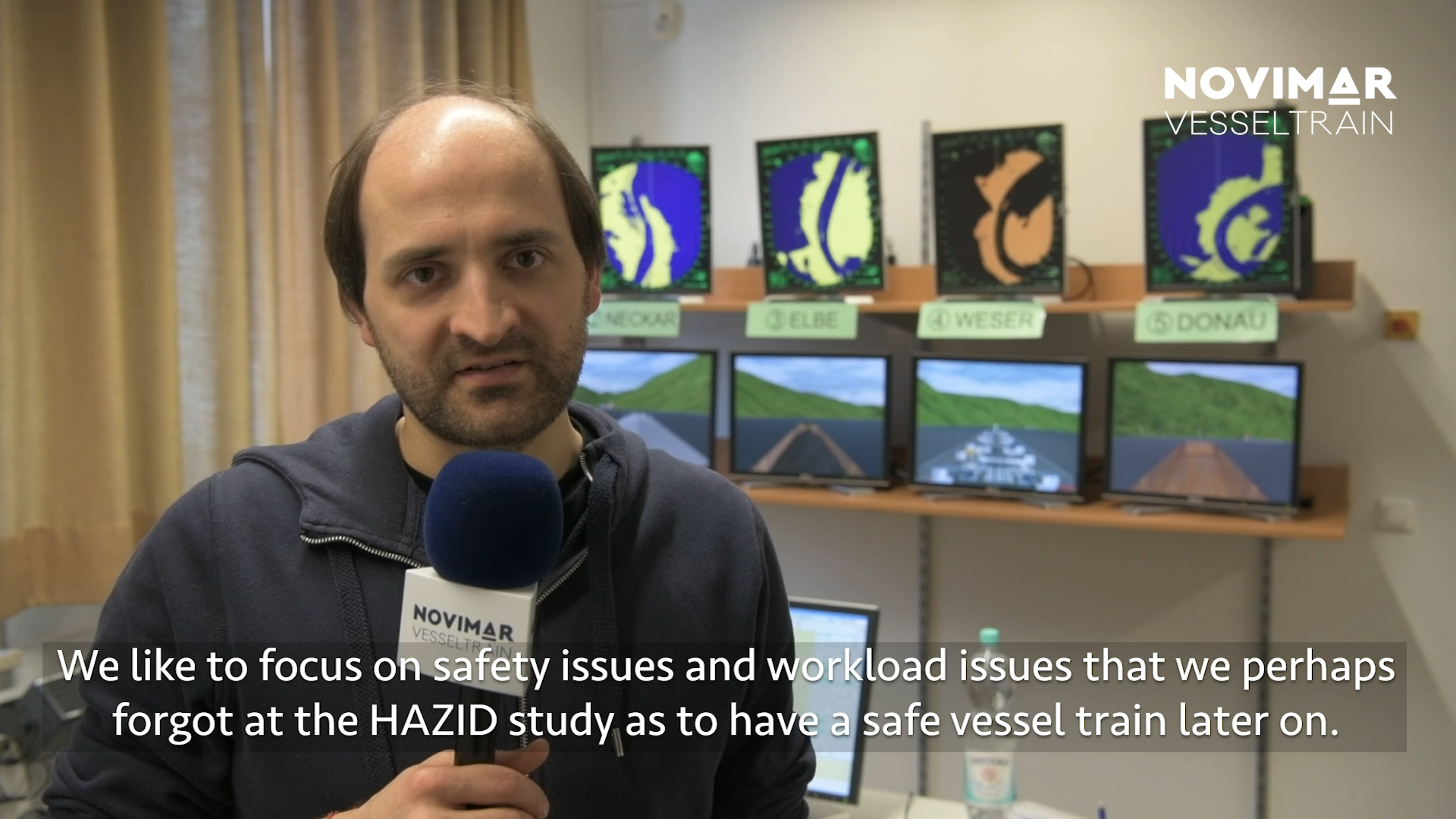 Simulating the vessel train with DST - Novimar