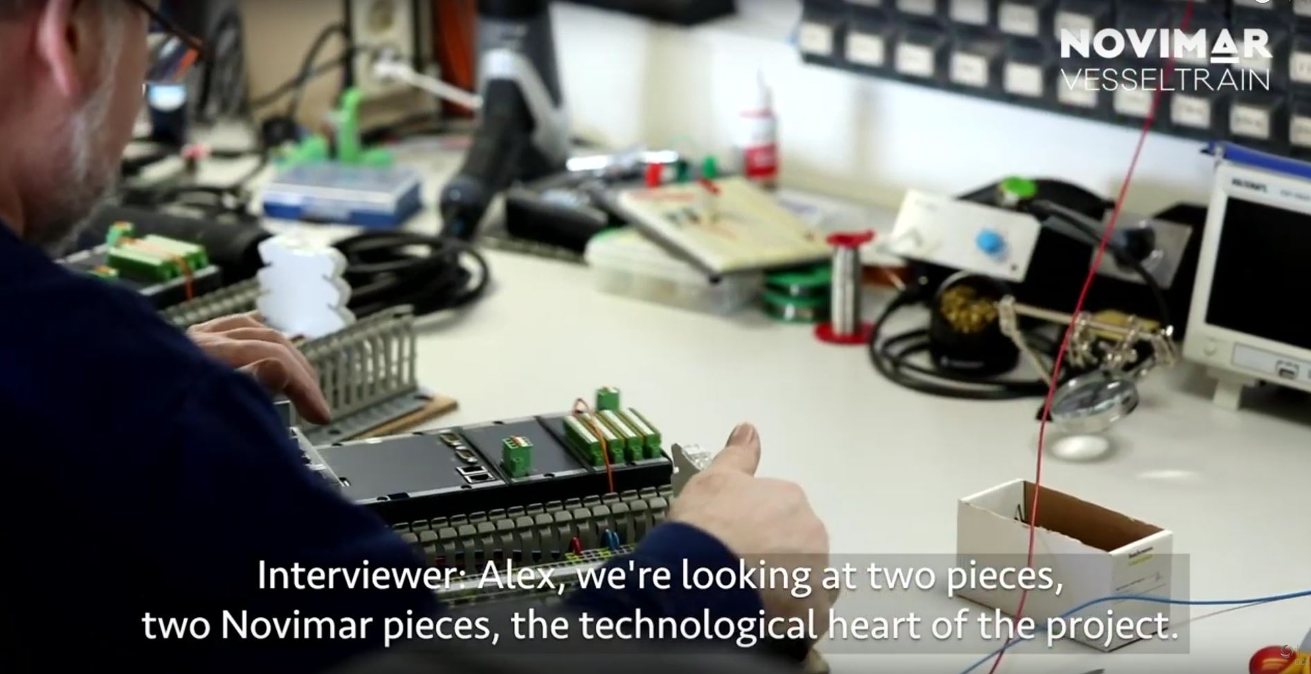 A look inside the Vessel Train - Novimar